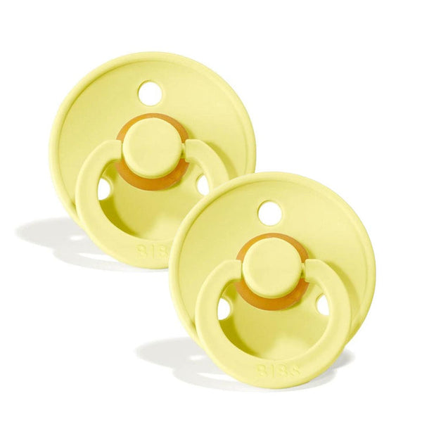 BIBS Pacifier Original COLOUR Latex 2 PK Sunshine - Mike & Jojo Baby ...