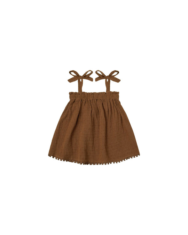 Remi Top Chocolate - Mike & Jojo Baby Boutique