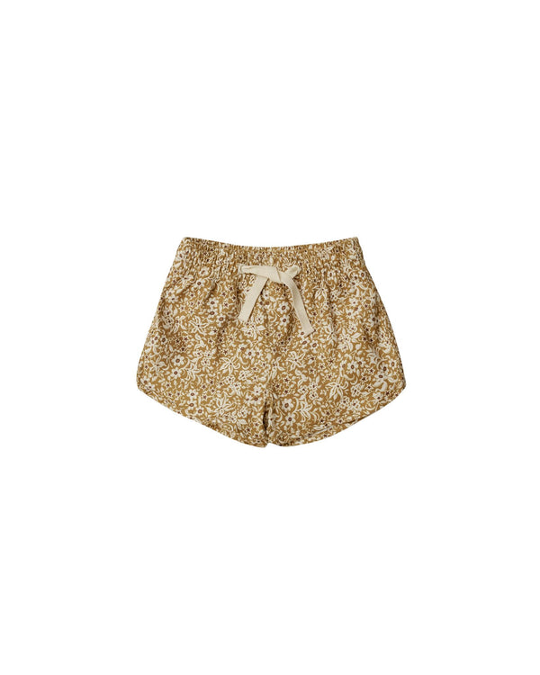 Swim Trunk Golden Ditsy - Mike & Jojo Baby Boutique