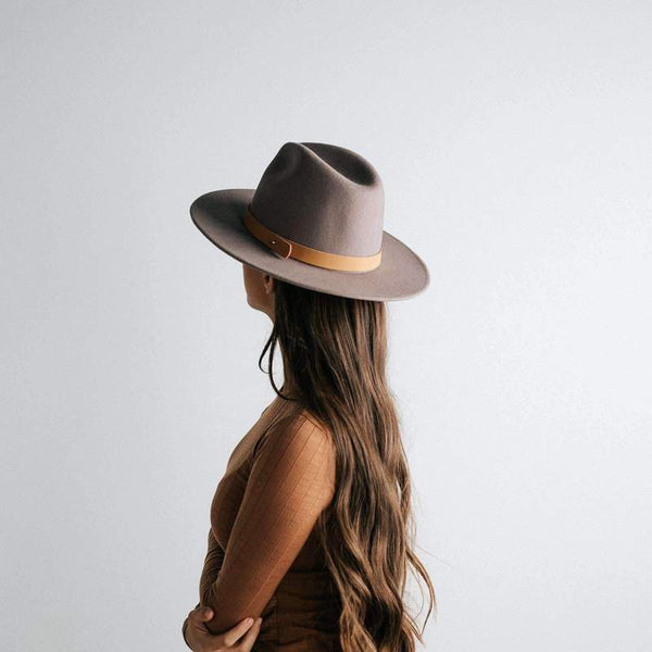 Wes Fedora Light Grey - Mike & Jojo Baby Boutique